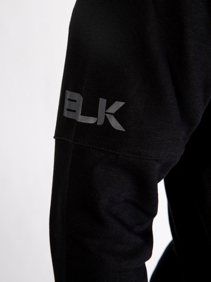 Mens Essential Zip Up Hoodie - Black – BLK Sport